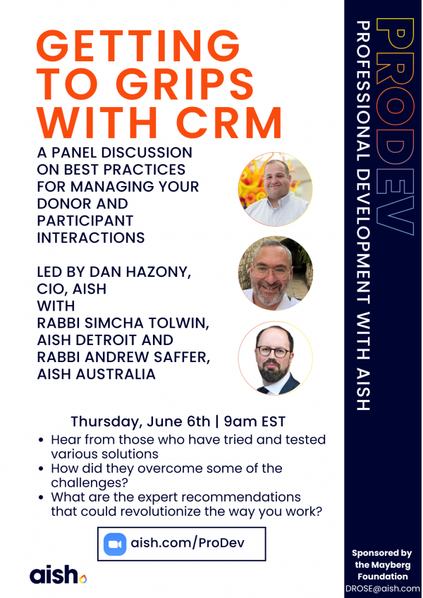 Professional Development Aish